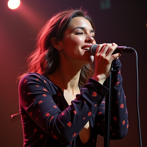 Singer On Stage AI Generator | Free AI Image Generator